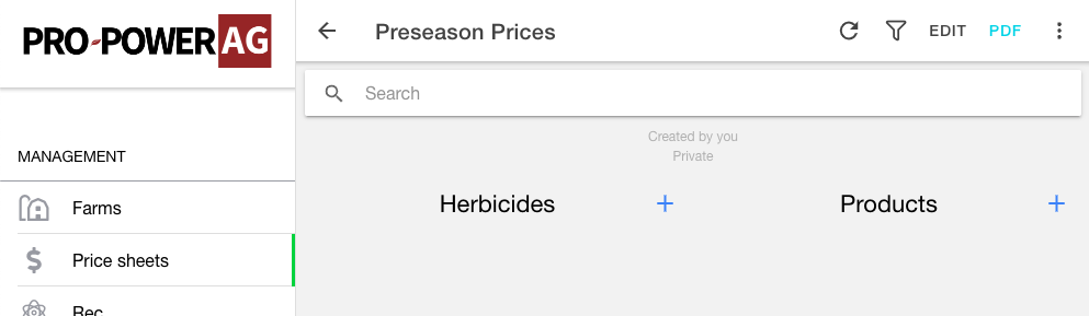 PPAG 101: Price Sheets